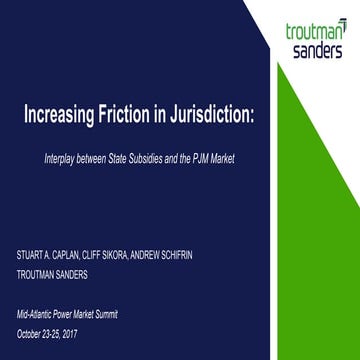 Stuart Caplan presentations