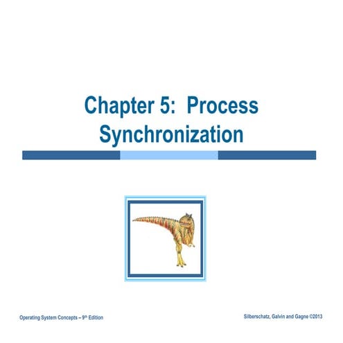 Operating System Chapter 5 Process Synchronization | PDF