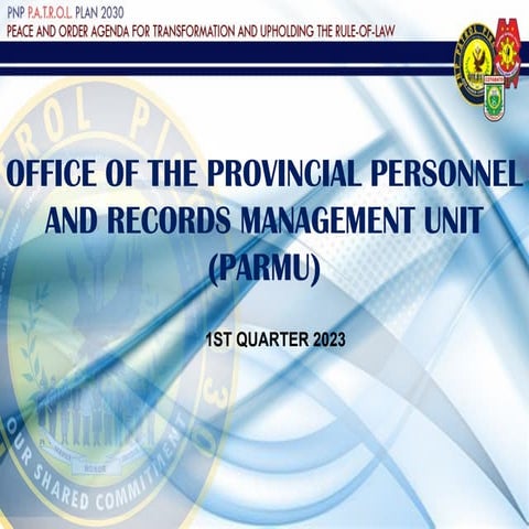 Final-PARMU-1.pptx FINAL PRESENTATION OF PARMU | PPTX