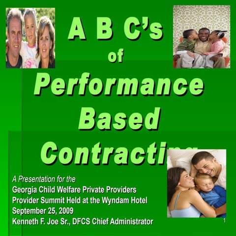 Final P B C P P T | PPT | Government Support and Welfare | Financial Assistance