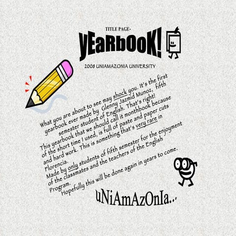 Yearbook by Glenny | PPT