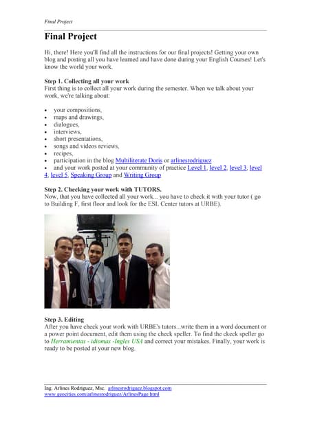 Class Checklist | PDF