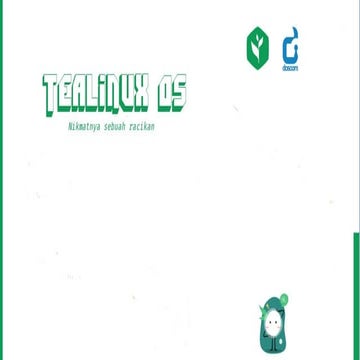 presentation about tealinux | Bootcamp Doscom2019 | PDF