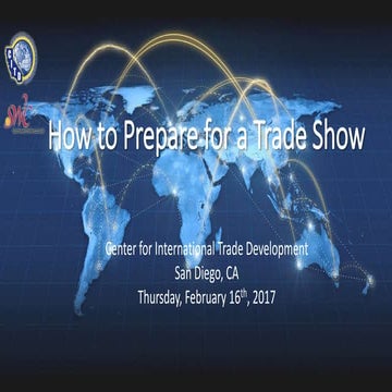 How to Prepare for a Trade Show | PPTX