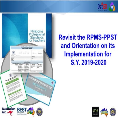 Process of RPMS Highlighting Roles of Rater and Ratee in each phase of ...