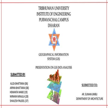 TANSEN MUNICIPALITY GIS PRESENTATION SHEET | PDF