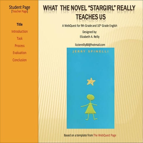What the Novel "Stargirl" Really Teaches Us | PPT