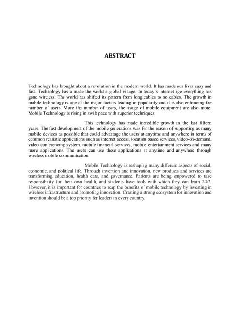 Mobile phone: Evolution to Revolution | PPTX