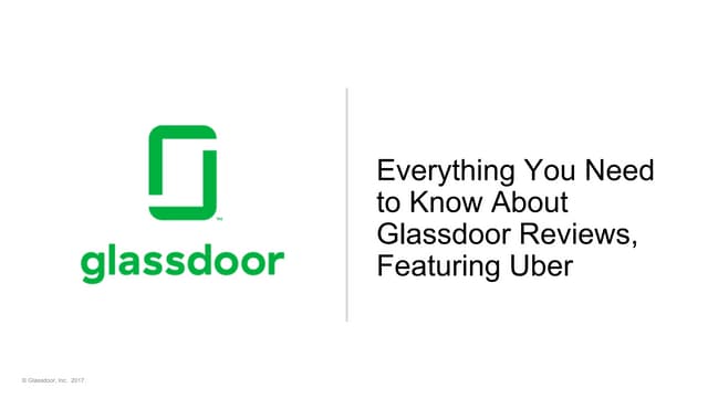 Uber glassdoor store
