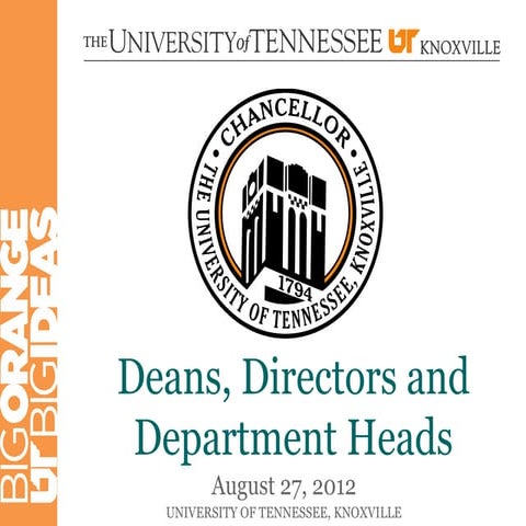 Chancellor Cheek DDDH Presentation | PPT