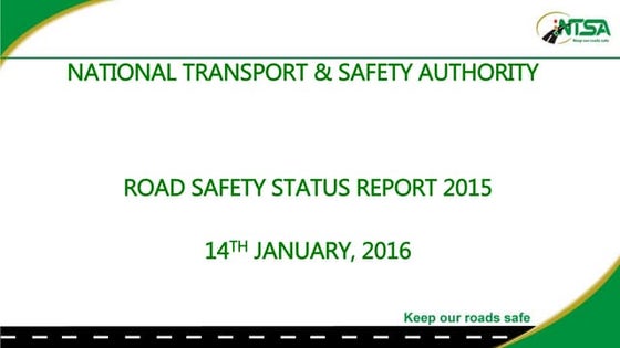 Motor vehicle fatalities (new york) | PPT