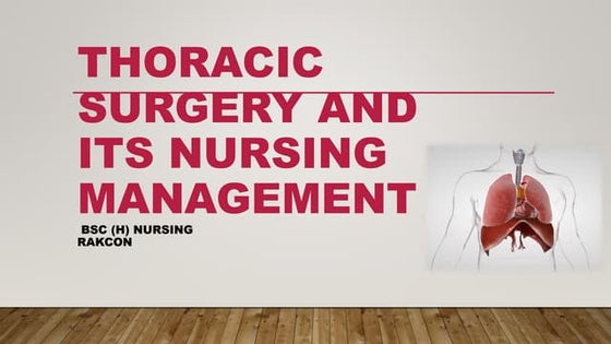 Thoracotomy | PPTX