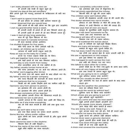 Basic Hindi | Lesson 1 | Introductions & Hello and Goodbye | PDF