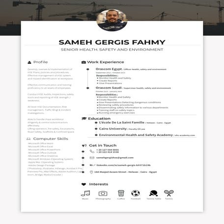 Sameh Gergis CV | PDF