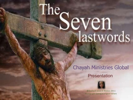 7 Last Words of Jesus Christ on the Cross | PDF