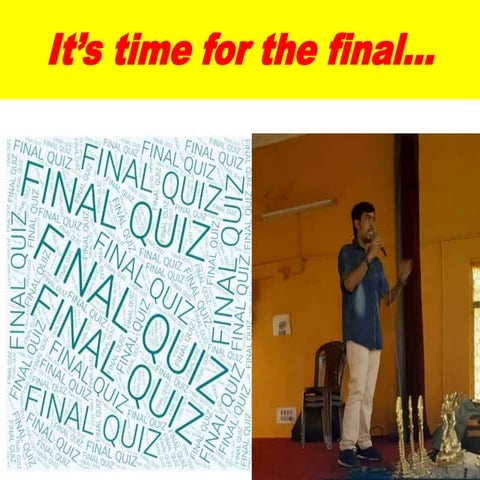 Agarpara Quiz Final on 8th May, 2022 at Agarpara | PPTX
