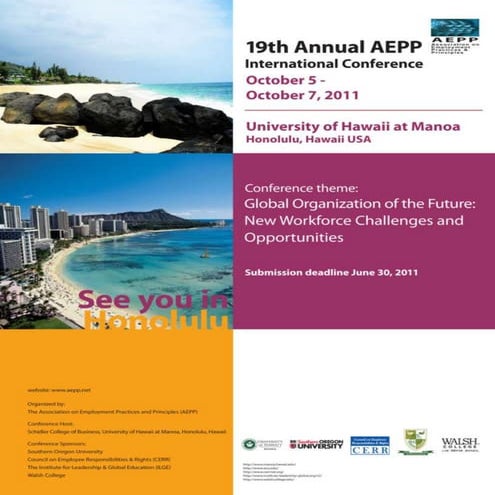 Final Aepp 2011 Brochure Ppt | PPTX
