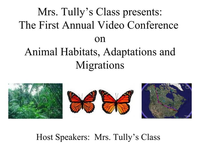 Habitats for plants and animals | PPT