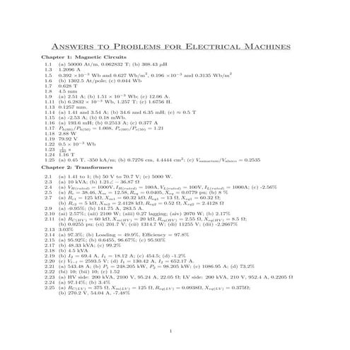 Motor current-rm-technical | PDF