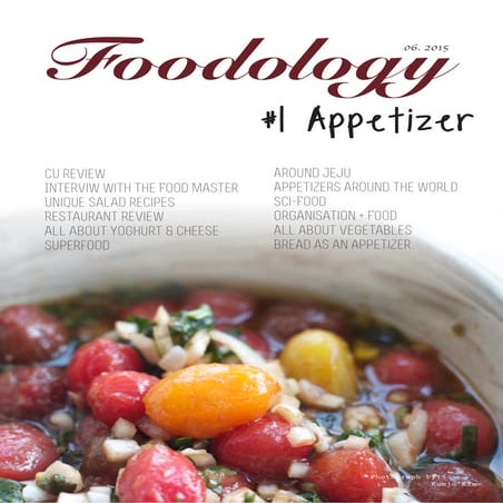 Foodology Magazine #1 Appetizer | PDF