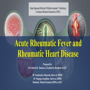 Acute Rheumatic fever and Rheumatic Heart disease | PPT