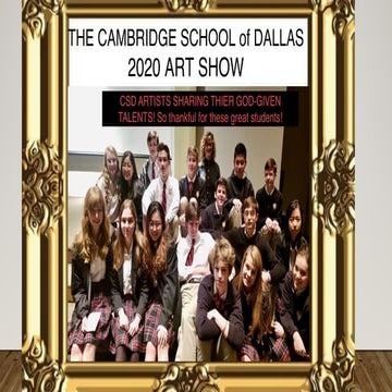 CSD 2020 Art Show | PPT