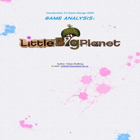 Little Big Planet | PDF