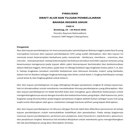 Alur tujuan pembelajaran smp kelas 7D.pdf