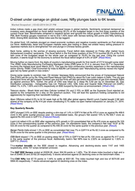 Finalaya daily wrap_12may2014 | PDF