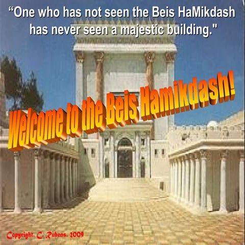 Final Bais Hamikdash. Iyh | PPT
