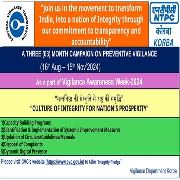 Join us in the movement to transform India, into a nation of Integrity ...