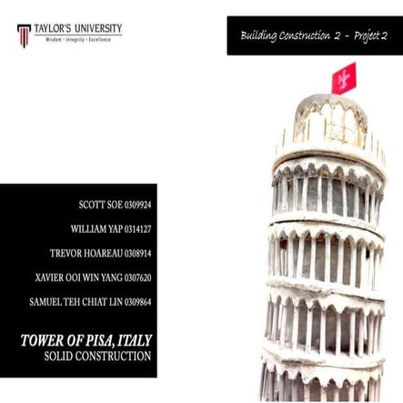 The Leaning Tower of Pisa | PDF