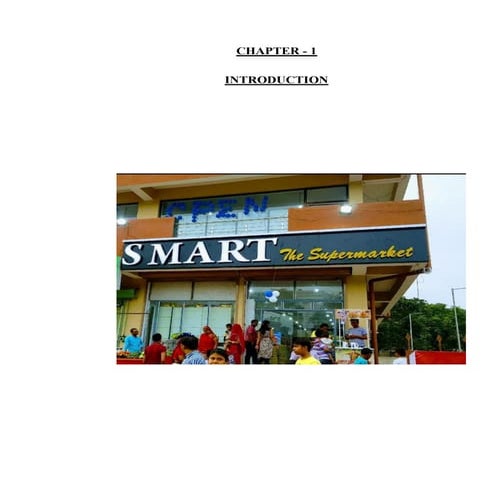 A RESEARCH PROJECT ON S-MART | PDF