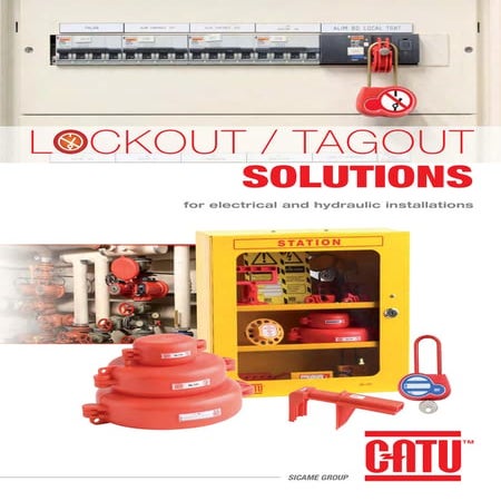 CATU Lockout Tagout Solutions - Locking Padlocks