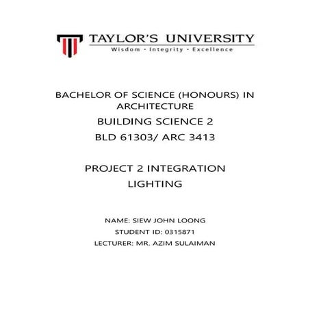 REPORT AND CALCULATION | PDF