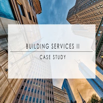 Building Services II Presentation Slides | PDF