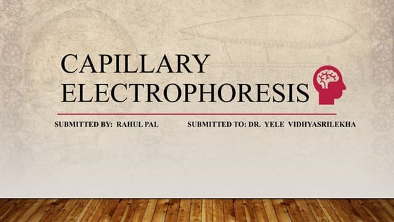 Electrophoresis, principle and types | PPTX | Chemistry | Science