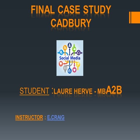 Cadbury Case Study | PPTX
