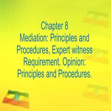 ADR alternate dispute resolution project | PPTX