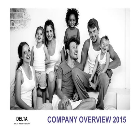 Delta Galil Company Overview 2015 | PPT