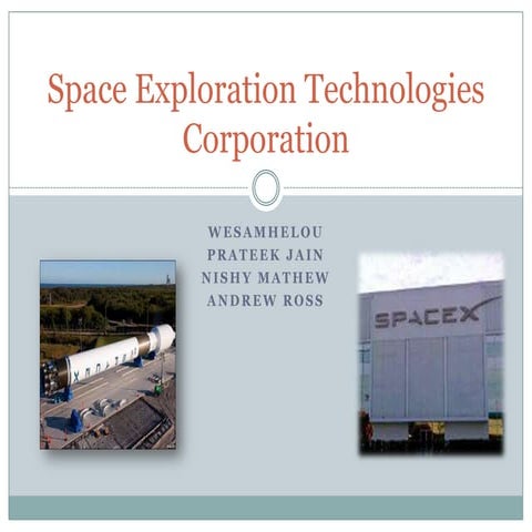 SpaceX Case Study | PPTX