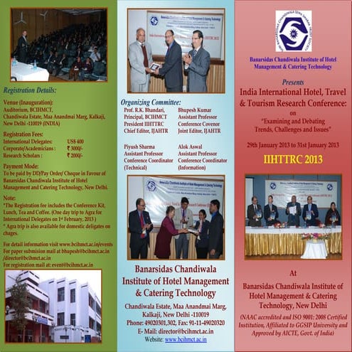 Final conference brochure 2013 | PDF
