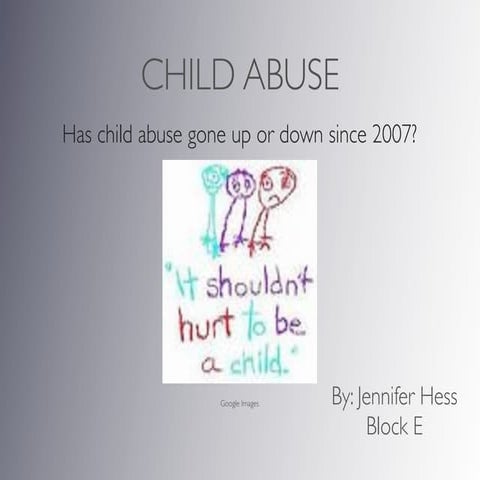 Child Abuse And Neglect Cases | PPTX