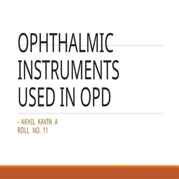 21 STEPS with PRELIMINARY TESTS Optometry | PDF