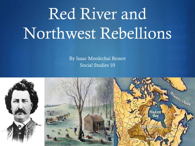 Louis Riel Summary | PDF