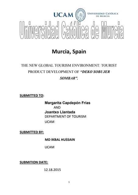 Whole Tourism System Model- Neil Leiper | PPT