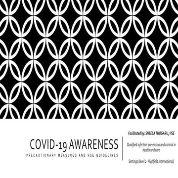 Corona awareness sheet #covid19 | PDF
