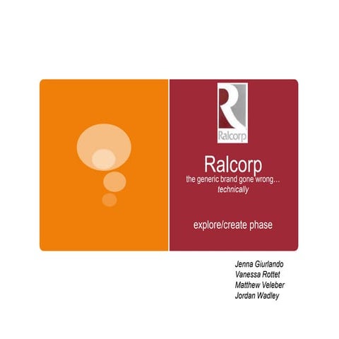 New Ralcorp Site Presentation | PPTX