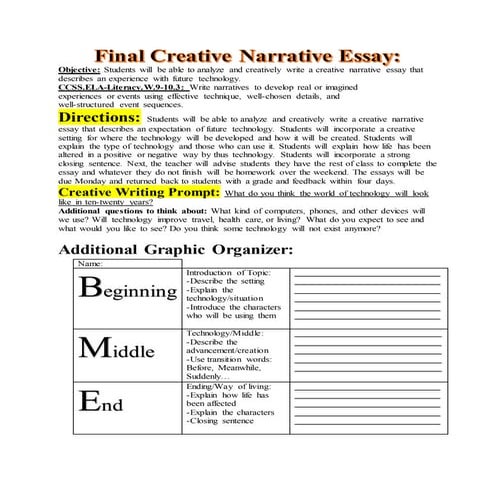 Lesson 1 creative writing | PPTX