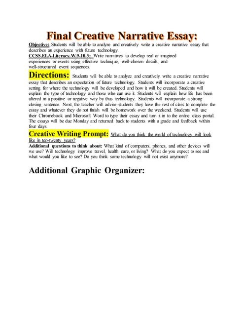 Sf short story assignment | DOC